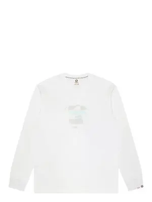 AAPE BY *A BATHING APE® Long-sleeved T-shirt - White