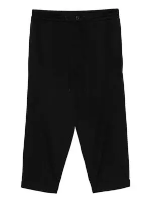 DEVOA Water-repellent Trousers - Black