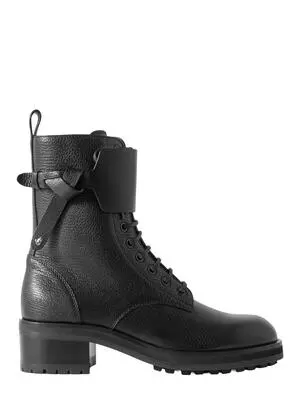 JIMMY CHOO Rosabel Leather Ankle Boots - Black
