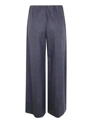 Harris Wharf London Wool High-waist Trousers - Grey
