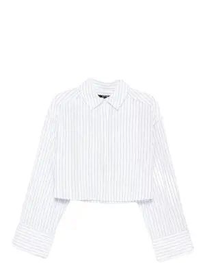 Ksubi Striped Long-sleeve Shirt - White