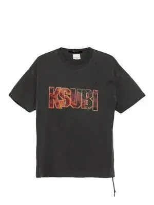 Ksubi Kickstart Logo T-shirt - Grey