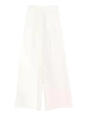 FORTE_FORTE Elastic-waist Trousers - Neutrals