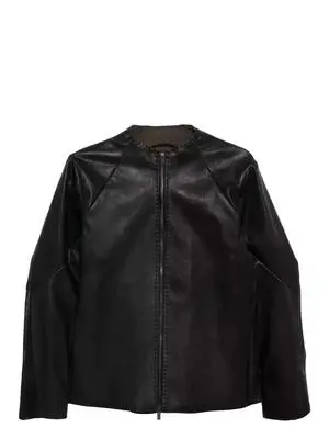 DEVOA Leather Jacket - Black
