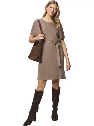 Splendid Georgie Cashblend Mini Dress - Brown