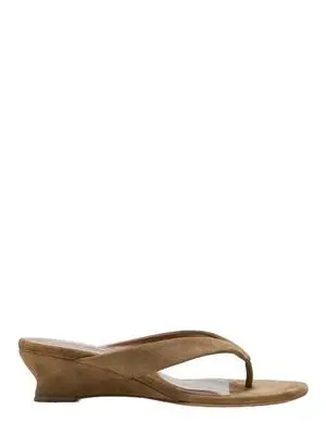 Le Monde Beryl Micro Wedge Thong - Natural