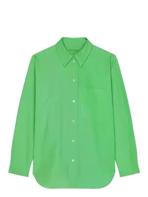 Marc O'polo Long-Sleeve Button-Up Shirt Green