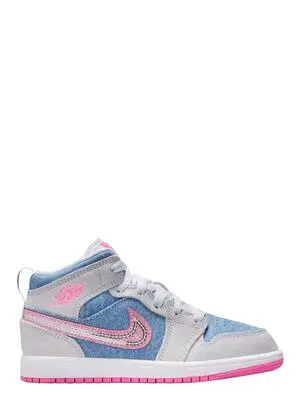 JORDAN Mid Se Ps 'denim Sequin - Blue