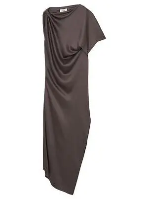 green emerald velvet dress Backless Halter A-Line Midi Dress | Built-In Shapewear