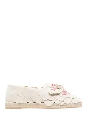 Valentino Garavani Atelier 03 Espadrilles Cream