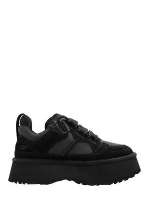 UGG Astromel Platform Lace-up Sneakers - Black