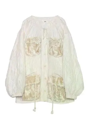 MULLER OF YOSHIOKUBO Textured Jacket - Neutrals