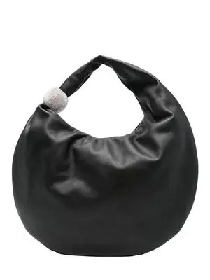 Giuseppe Di Morabito Crystal-embellished Knot Shoulder Bag - Black