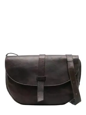 SOMMET Leather Flap Shoulder Bag