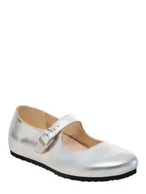 BIRKENSTOCK Santa Clarita Natural Leather - Silver