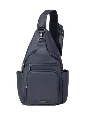 BAGGALLINI Central Park Large Sling - French Navy Twill