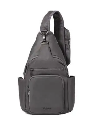 BAGGALLINI Central Park Large Sling - Smoke Twill