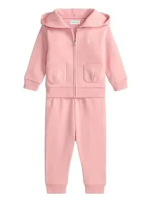 Ralph Lauren Magic Fleece Hoodie & Joggers Set - Surfside Rose