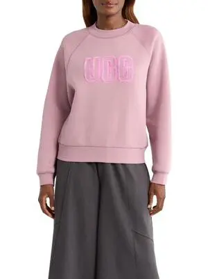 UGG Logo Crewneck Sweatshirt Shadow