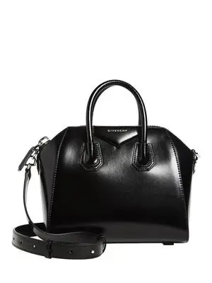 Givenchy Mini Antigona Leather Satchel - Black