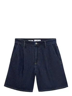 Mango Dart Bermuda Shorts Blue