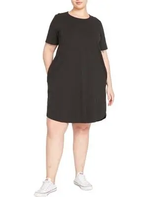 Universal Standard Halie T-shirt Dress - Black