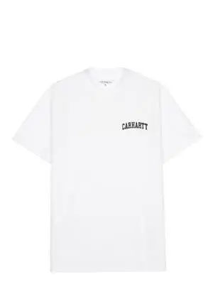 Carhartt Wip University Script Short Sleeve T-shirt - White