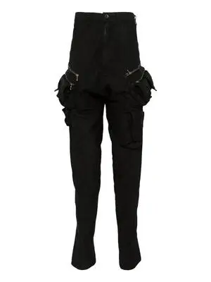 JULIUS Tactical Drop-crotch Pants - Black