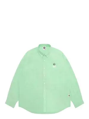 AAPE BY *A BATHING APE® Logo-embroidered Shirt - Green