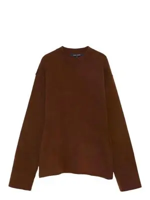 Sofie D'hoore Round-neck Wool Sweater - Brown