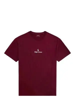Polo Ralph Lauren Logo-embellished T-shirt Red