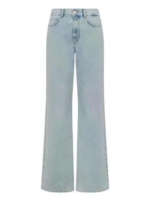 Moschino Flared Leg Jeans - Blue