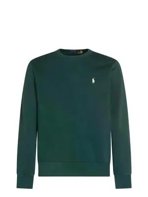 Polo Ralph Lauren Embroidered Logo Crew Neck Sweatshirt Green