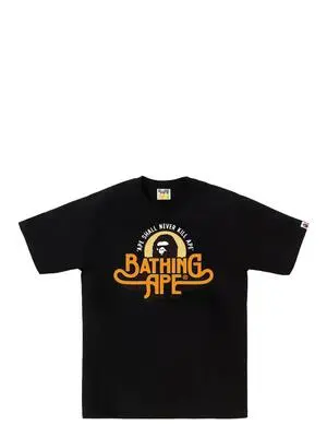A BATHING APE Logo-embellished T-shirt - Black
