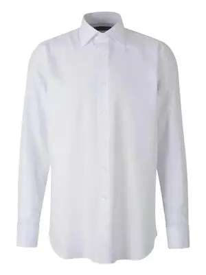 CANALI Collared Cotton Shirt