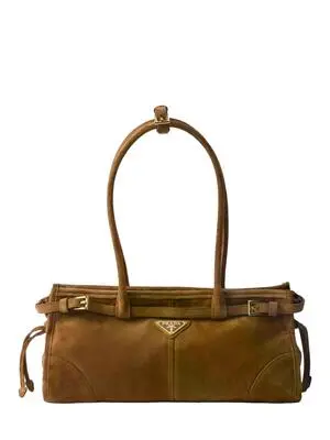 Prada Bonnie Tote Bag - Brown