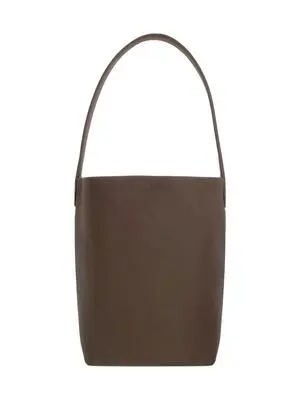 THE ROW Leather Shoulder Bag - Brown