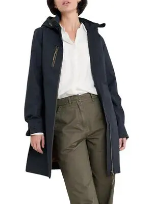 SEASALT CORNWALL Coverack Raincoat - Inkwell