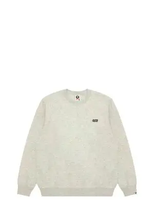 AAPE BY *A BATHING APE Embroidered-logo Sweatshirt - Grey