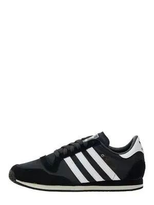 Adidas Galaxy Og 3-stripes Suede Sneakers - Black