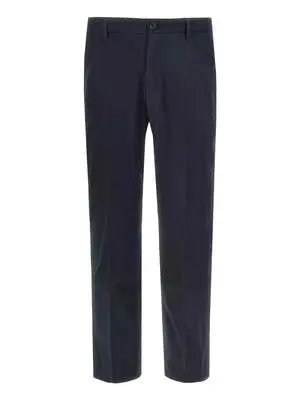 DEPARTMENT 5 Pleated Zip-fly Stretch Trousers - Blue
