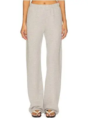 Eterne Straight Leg Sweatpant - Heather Grey