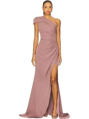 ELLIATT Klara Gown - Dark Taupe