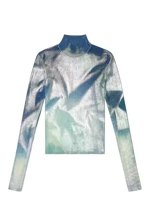 DIESEL® M-ileen Metallic-effect Jumper - Blue