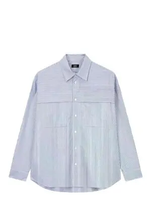 STUDIO TOMBOY Striped Shirt - Blue