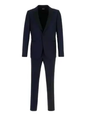 Zegna Single-breasted Suit - Blue