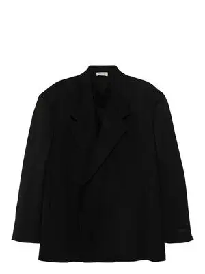 Fear Of God Wool Double-breasted Blazer - Black