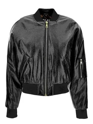 Versace Zip-fastening Bomber Jacket - Black