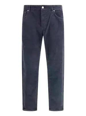 PT TORINO Corduroy Five-pocket Pants - Blue