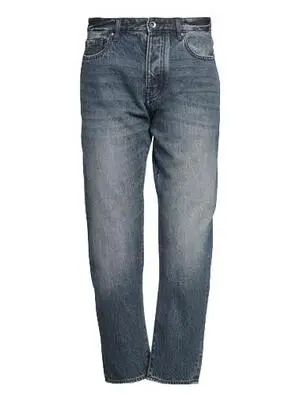 Armani Exchange Tapered Jeans With Logo - Blue